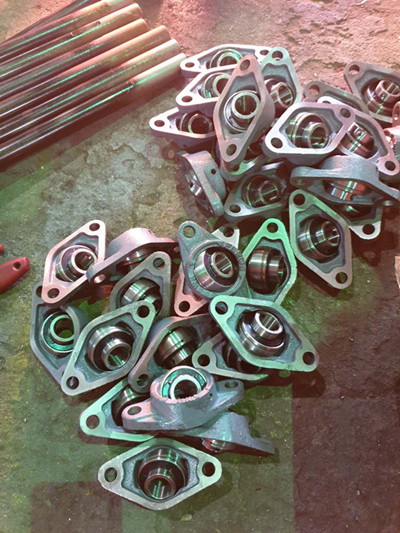 FL204 20mm bore self-aligning ball flange bearing UC204 - housing unit ...