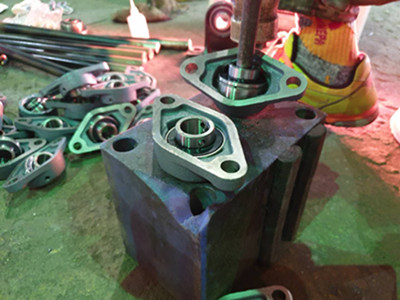 FL204 20mm bore self-aligning ball flange bearing UC204 - housing unit ...